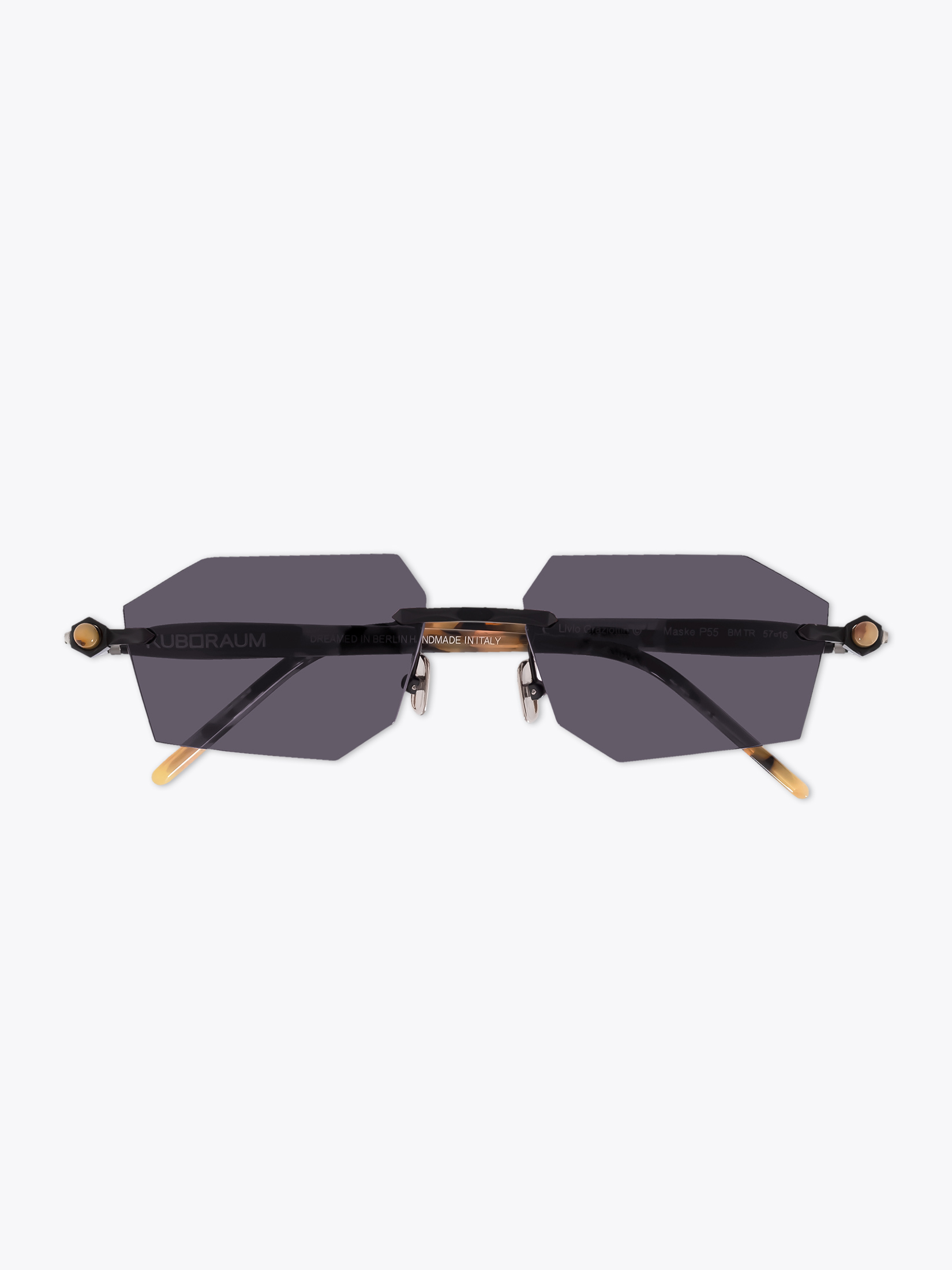 KUBORAUM EYEWEAR — P55 Black Mask Sunglasses KUBORAUM EYEWEAR — P55 Black Mask Sunglasses